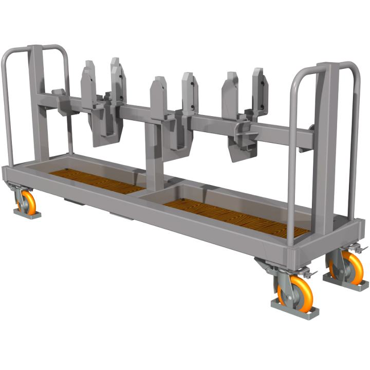 DOLLY, STORAGE ENGINE LIFTING BAR – ENGINE TOOLING by Dedienne Aerospace